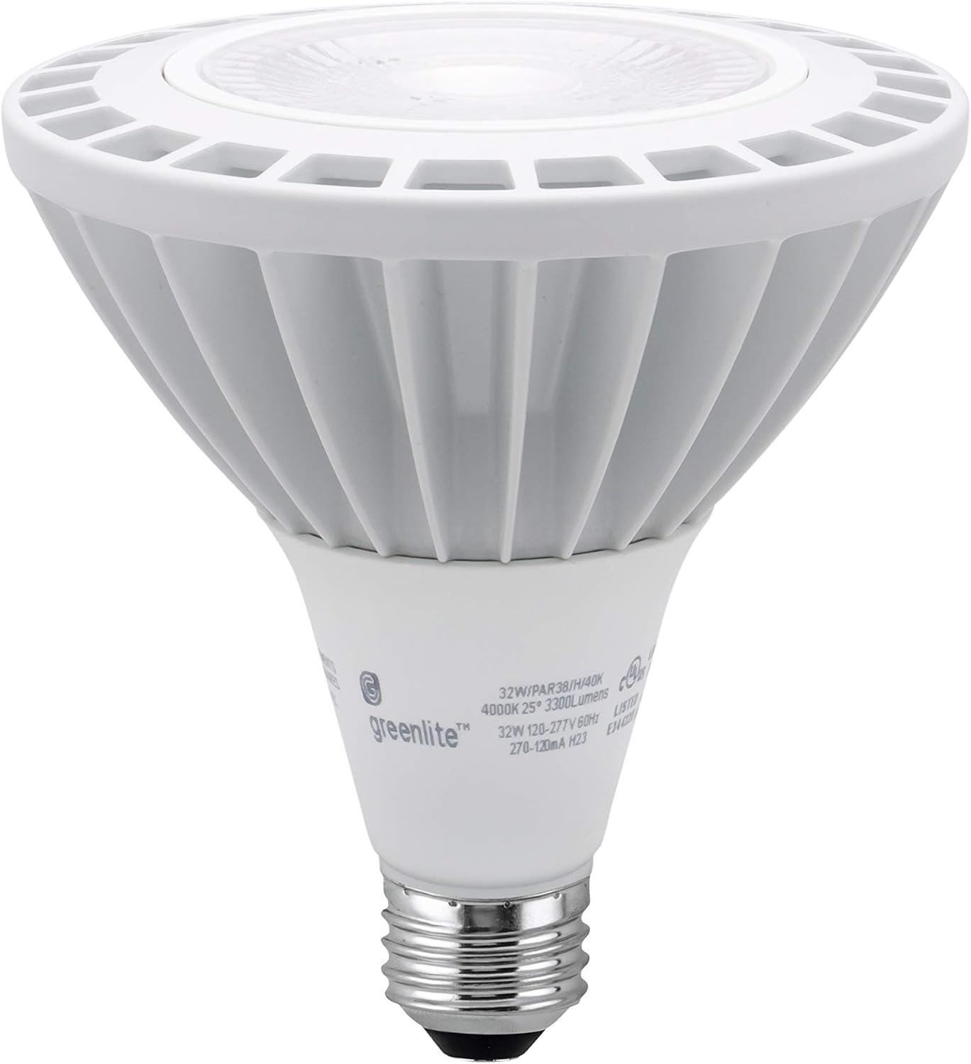 Amazon.com: 32W LED PAR38 Flood Light Bulb, 250W Equivalent , 3300 ...