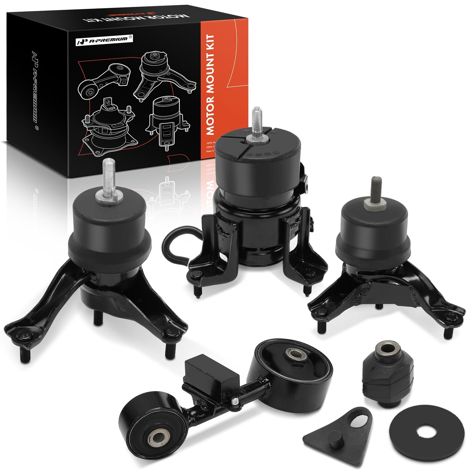A-Premium 5PCS Engine Motor Mount Transmission Mount and Torque Strut ...
