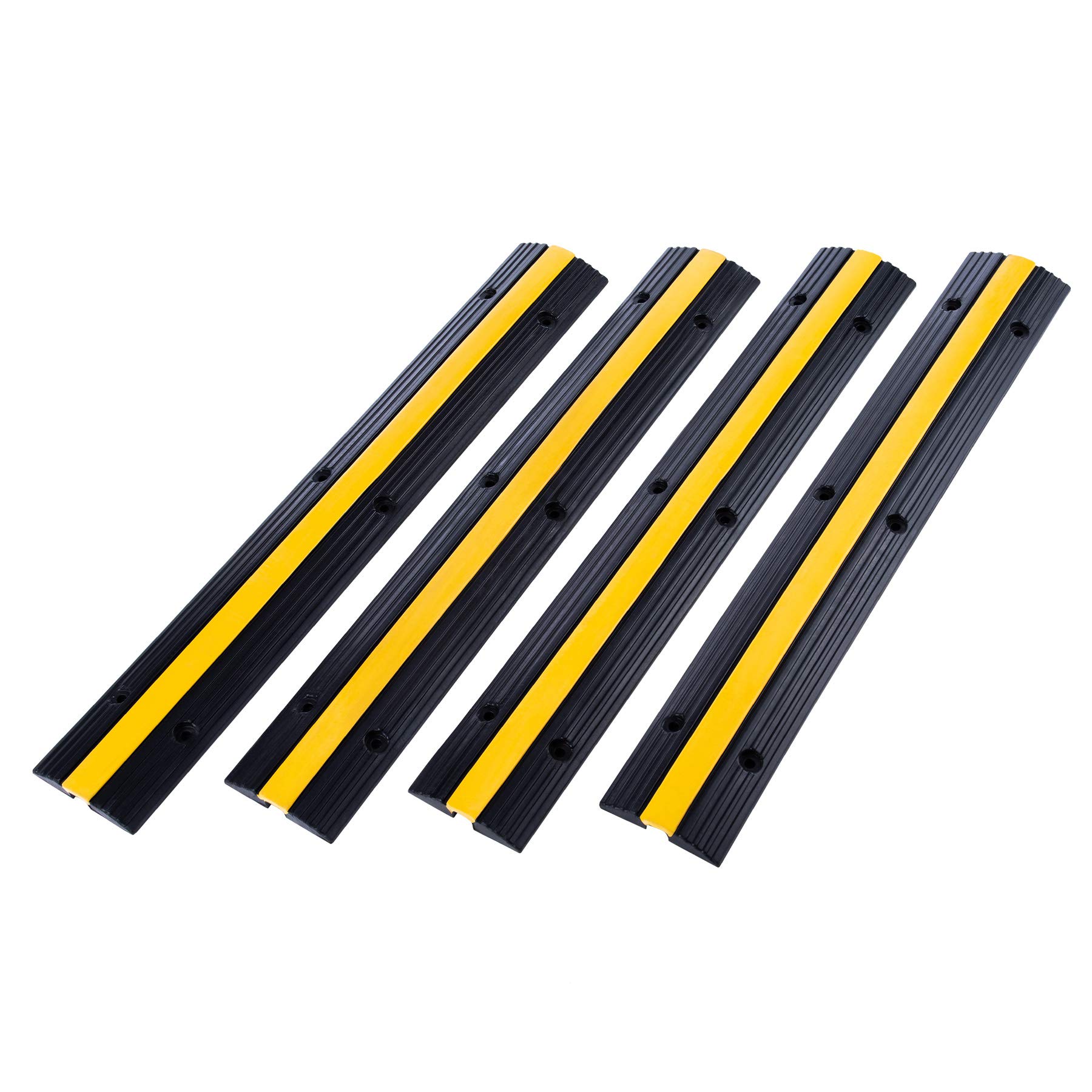 Mua CREWORKS Floor Cable Protector,4Pack 1 Channel Floor Cable Cover ...