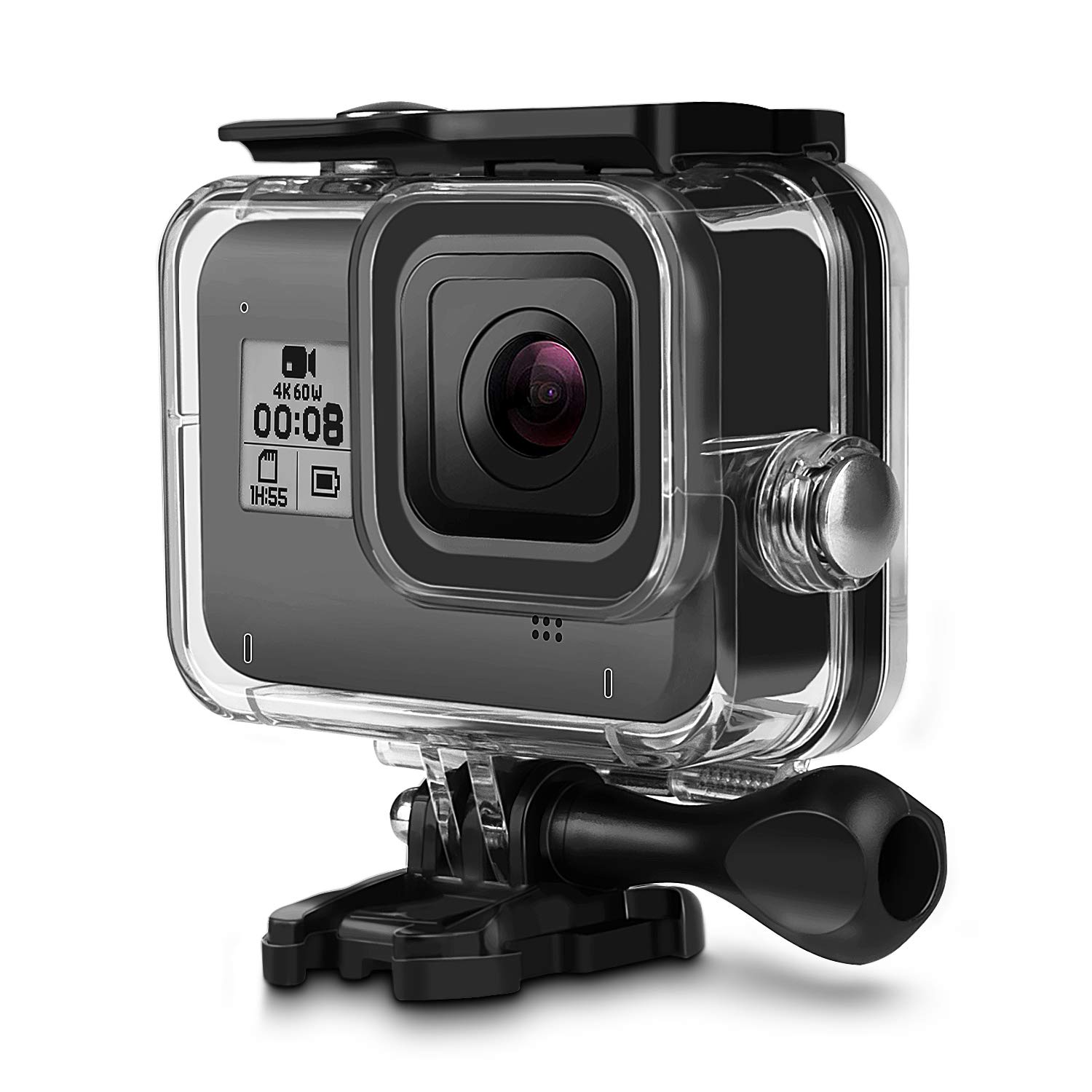 Buy ITrunk Waterproof Housing Case For Gopro Hero 8 Black 60M