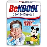 Amazon.com: Be Koool Fever Soft Gel Sheets For Kids, Immediate Cooling ...