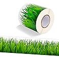 Amazon.com: Wonmon Green Grass Bulletin Board Border, Self-Adhesive ...
