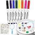 Amazon.com: QETRABONE 8 Color Magical Water Painting Pen for Kids ...