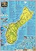Guam Adventure & Dive Guide Laminated Map Poster in Oman | Whizz Guam