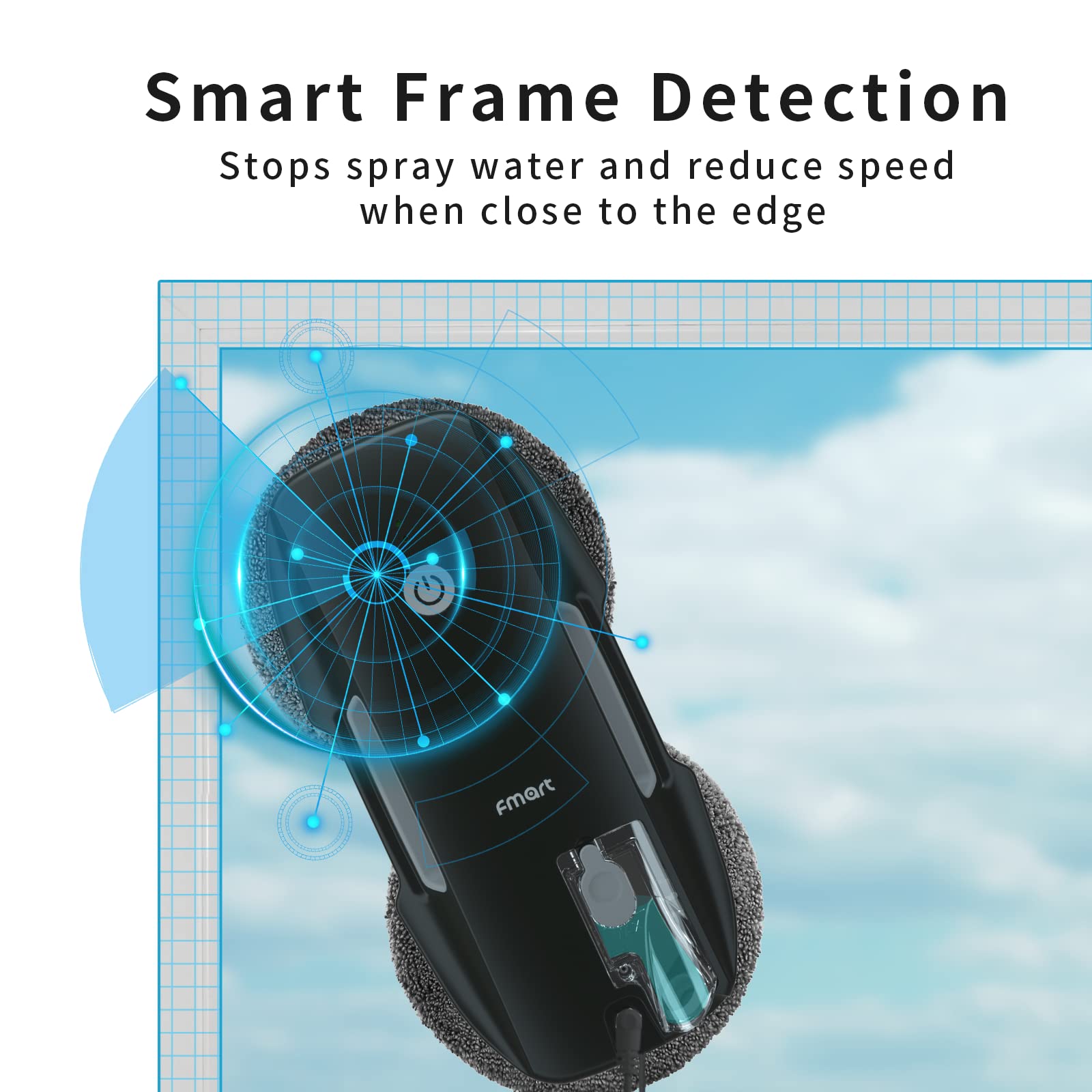 Mua FMART T9Pro Window Cleaning Robot - 3800PA, Ultrasonic Water Spray ...