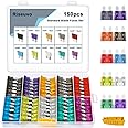 Amazon.com: 150pcs Car Automotive Rv Standard Fuses - Auto ATO Blade Fuse Assortment Kit (2A 3A ...