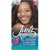 Amazon.com : Just 5 Color Natural Rich Auburn (3 Pack) : Chemical Hair ...