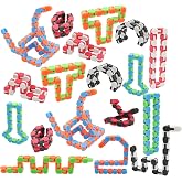 Amazon.com: Yeetec 6 Pack 24 Links Wacky Tracks Snap and Click Fidget ...