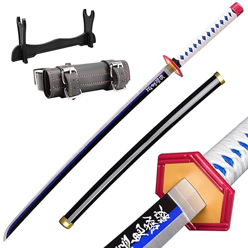 Demon Slayer Sword About 41 inches, with Display Stand and Belt ...