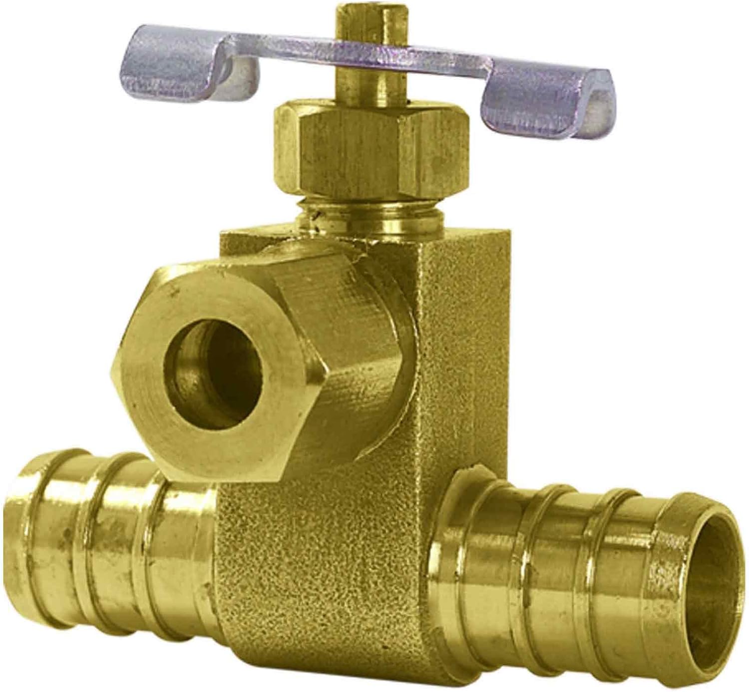 Viega 46503 PureFlow Zero Lead Ice Maker Valve Kit 3/8-Inch by 1/8-Inch ...