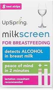 Amazon.com : Upspring Milkscreen Test Strips Detect Alcohol in Breast ...