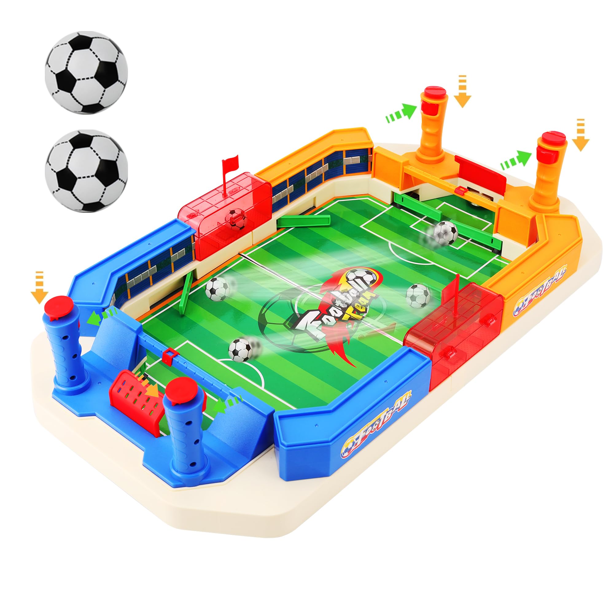 Mini Foosball Table Games for Kids 2024 Fun Tabletop Football Soccer ...