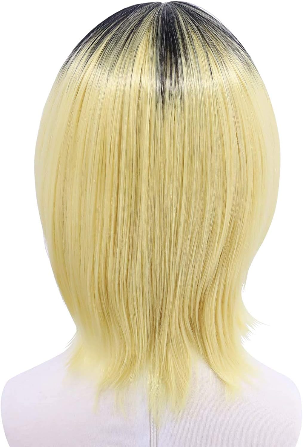 Topcosplay Kenma Kozume Wig Inspired by Haikyuu!! Short Blonde Wig with ...