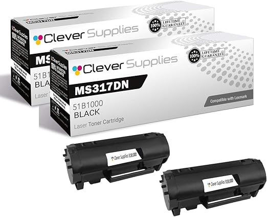 Amazon.com: CS Compatible Toner Cartridge Replacement for Lexmark ...