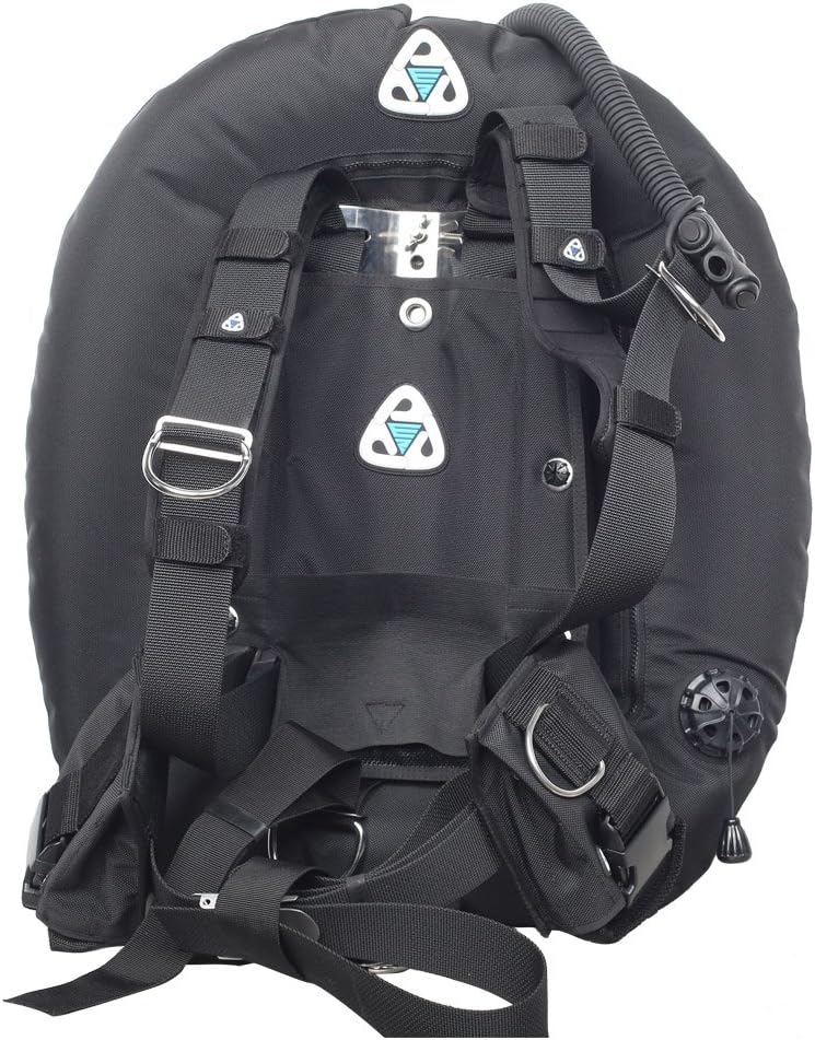 Amazon.com : EZDIVE Tech Diving Wing BCD, 50Lb Lift Double Bladder with ...