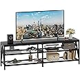 Amazon.com: Katrawu TV Stand for TV up to 70 Inch, Long 63" TV Cabinet ...