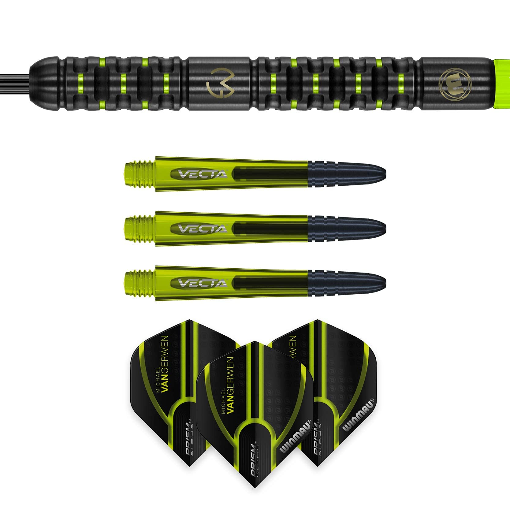 Mua WINMAU Michael Van Gerwen MvG Adrenalin Tungsten Steeltip Darts Set ...
