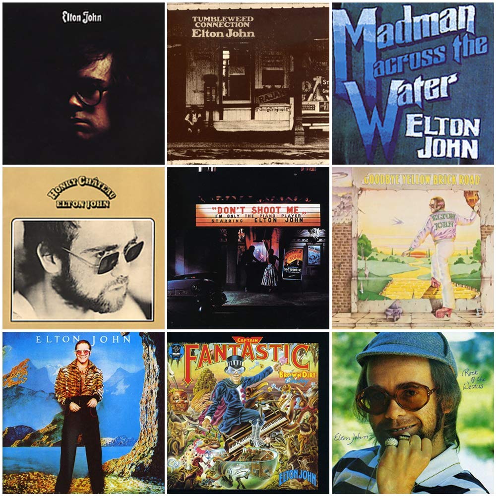 Elton John - Elton John: The Early Years Collection (1970-1975) - 9 CDs ...