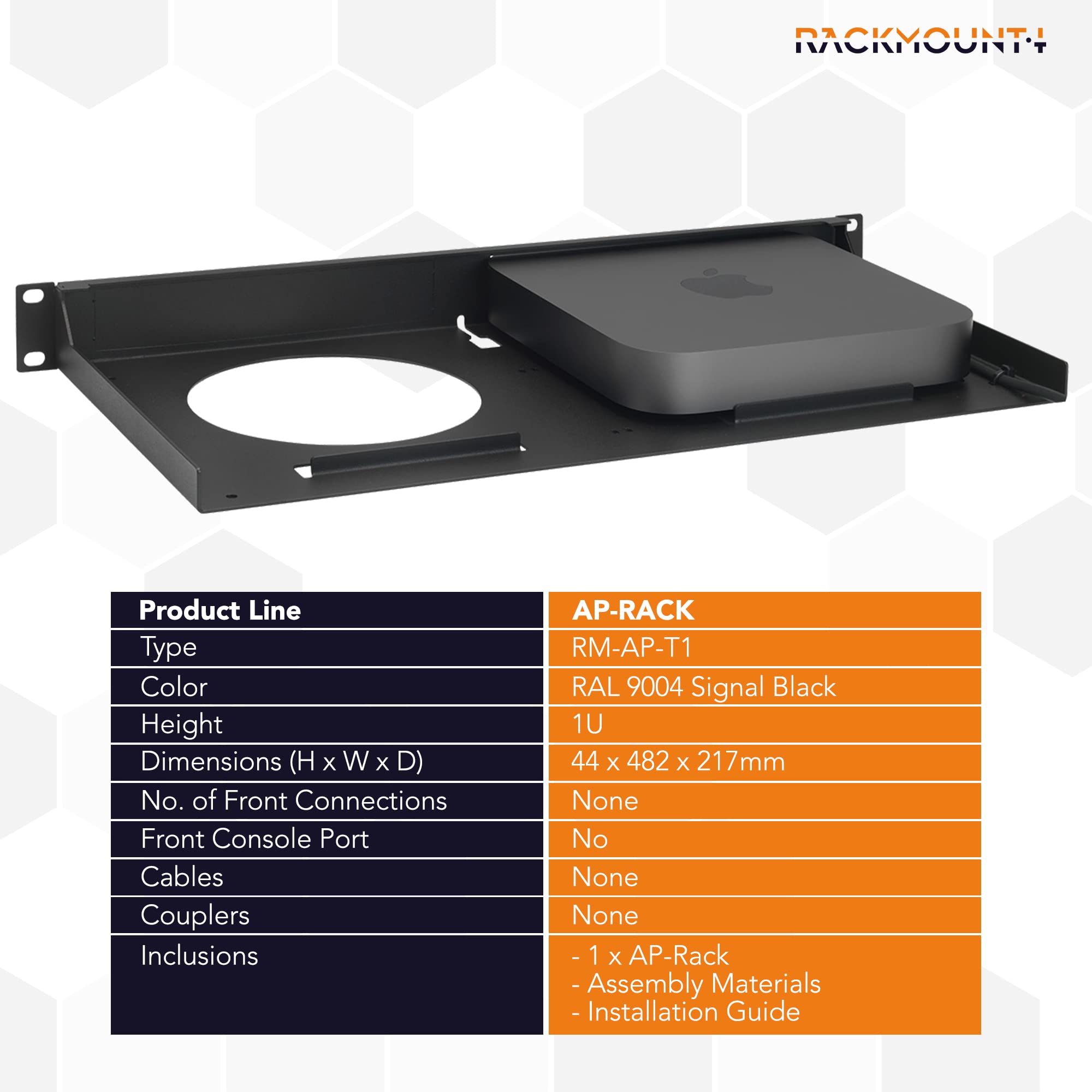 Mua Apple Mac Mini Rack Mount - 1U Server Rack Shelf with Easy Access ...