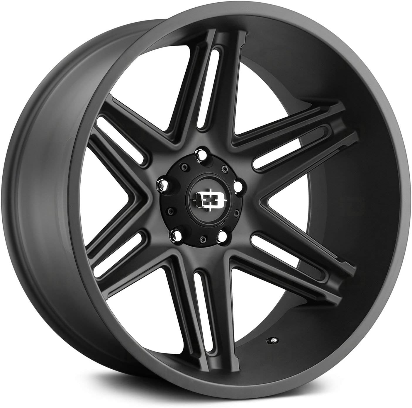 Amazon.com: Vision 363 Razor 20x12 6x5.5" -51mm Satin Black Wheel Rim ...