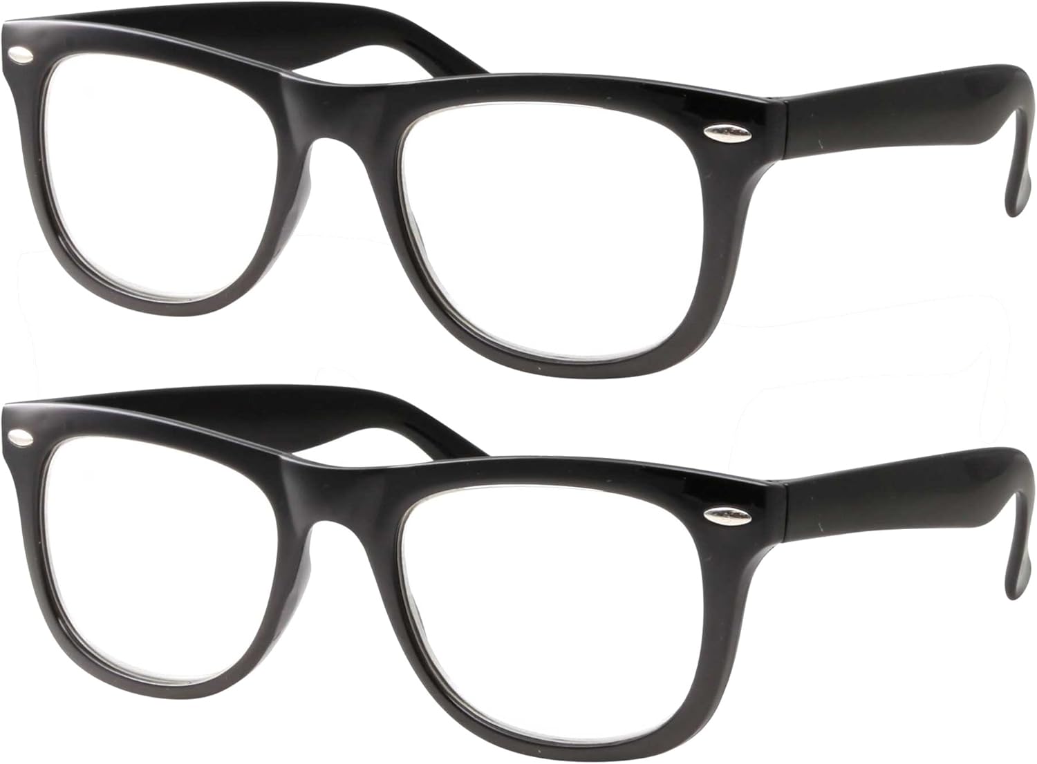 2 Pack High Magnification Reading Glasses Strong Power Readers 4 00 6 