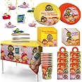 Amazon.com: Super Why! Party In A Box Complete Party Kit: 8 Plates, 8 ...