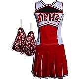 Glee Style High School Musical cheerio cheerleader Fancy Dress Outfit w ...