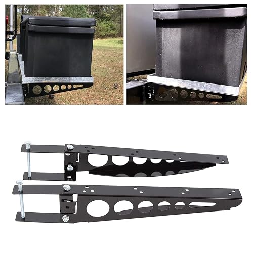 HECASA Bumper Cargo Bracket Compatible with RV 4 Inch Bumper Mounted ...