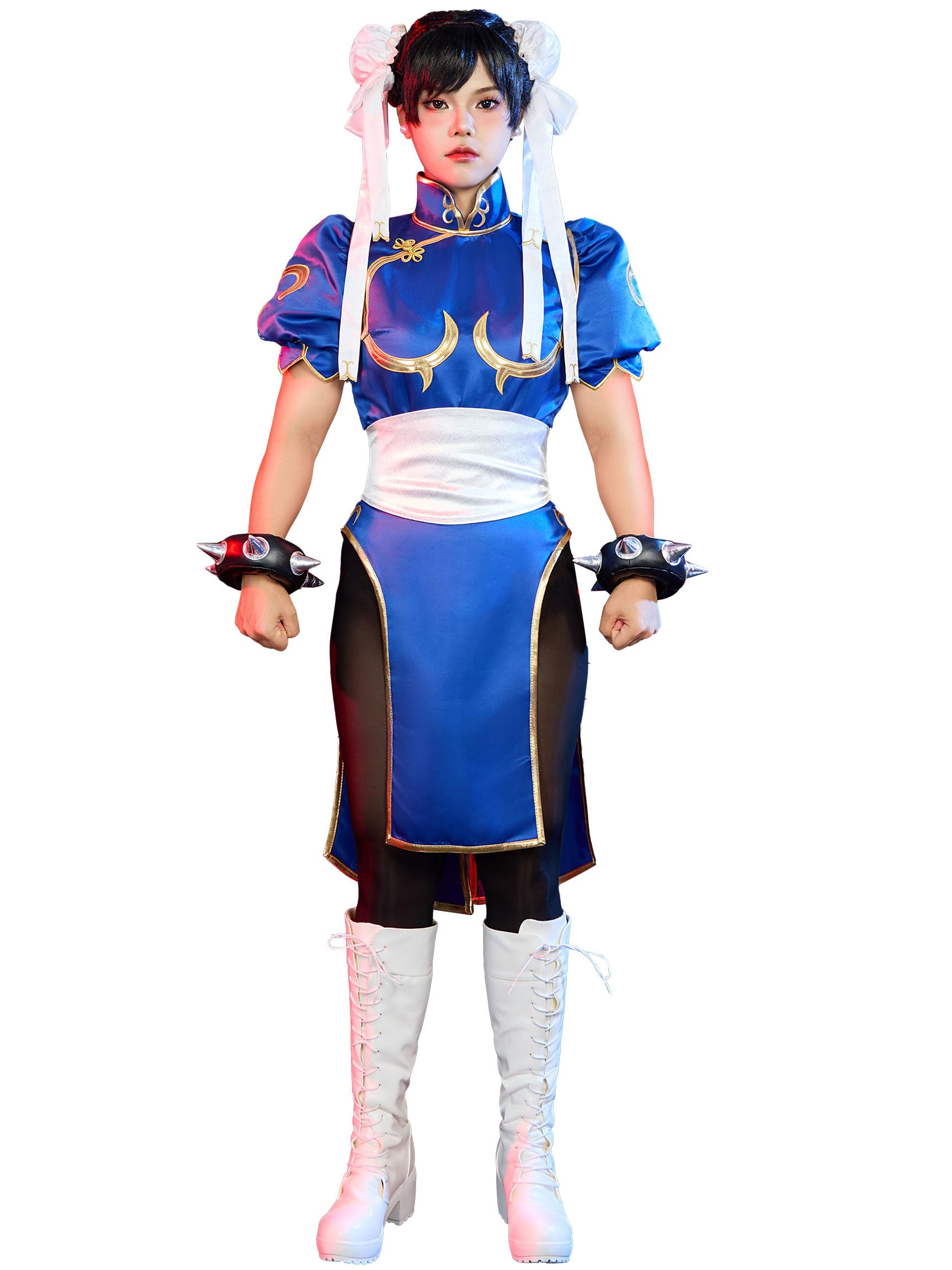 Micotaku Street Fighter Officially Licensed Deluxe Classic Chun Li Blue ...