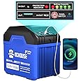 Amazon.com: DC HOUSE 12V 100Ah Portable Lithium Battery, Upgraded 2.0 ...