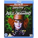 Amazon.com: Alice In Wonderland [Blu-ray] : Johnny Depp, Mia Wasikowska ...