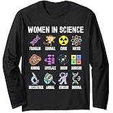 Amazon.com: Women In Science - Feminist STEM Girls Empowerment Kids T ...