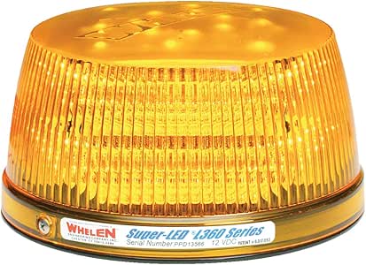 Whelen Engineering L31 Series Super-LED Beacon - High Dome, Flat Mount ...