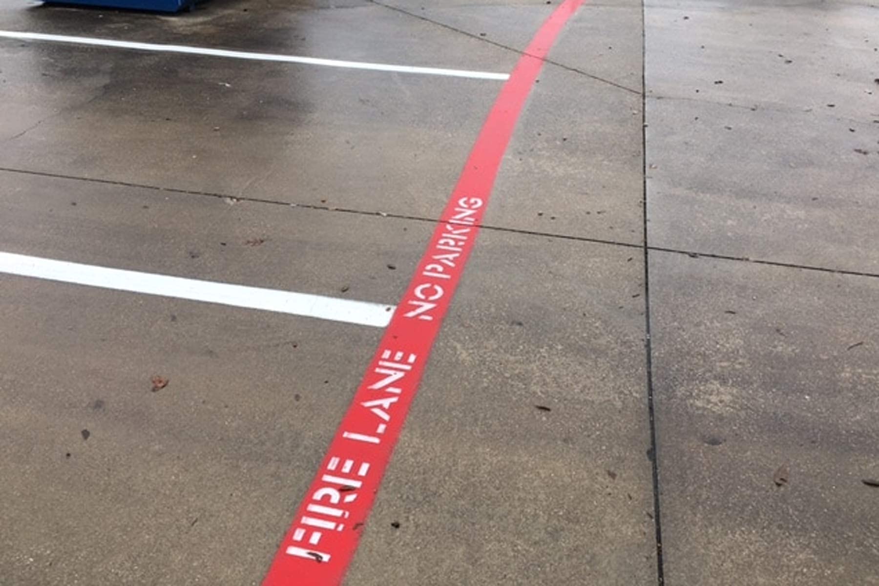 Mua Curb N Sign Fire Lane Stencil - 4 Inch Premium No Parking Stencil ...