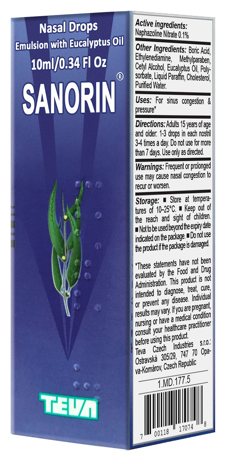 Amazon.com: SANORIN Spray 10ml/0.34 Fl Oz: Health & Personal Care
