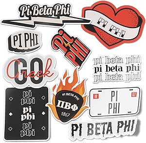 Amazon.com: Pi Beta Phi Sticker Decal Laptop Water Bottle Car (Rock ...