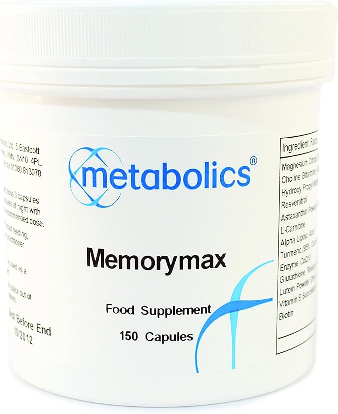 Supplements for Memory - Memorymax Pot of 150 Capsules: Amazon.co.uk ...