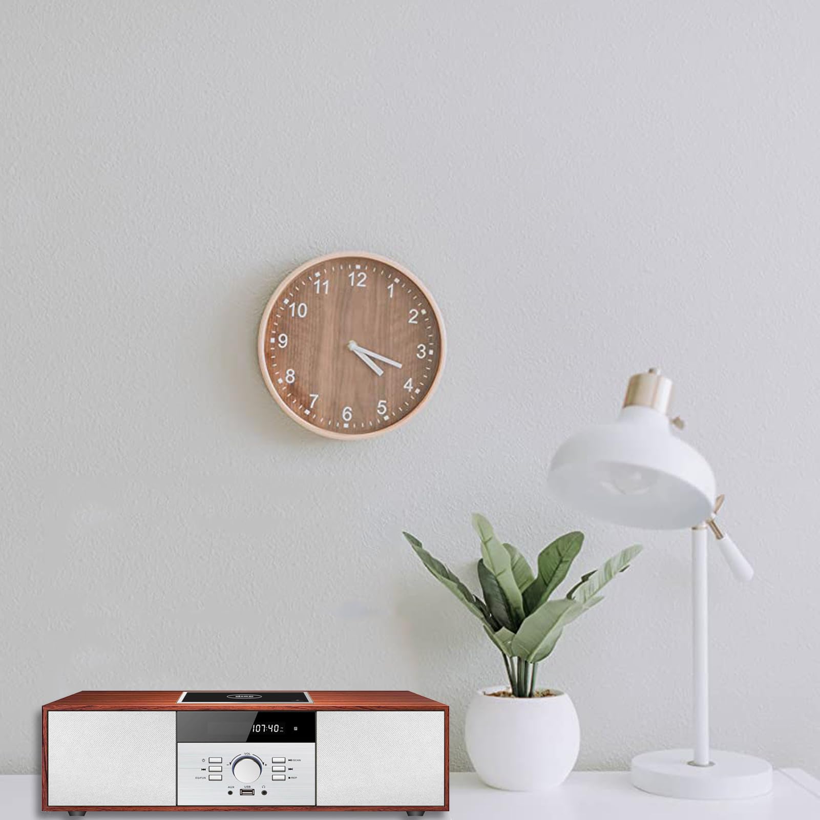 Mua Vintage Style Home CD Player with Bluetooth, FM Radio, USB Port for ...