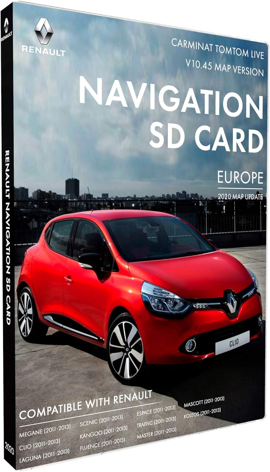 Renault Carminat Live Navigation SD Card | Latest Update 2020 | Renault ...