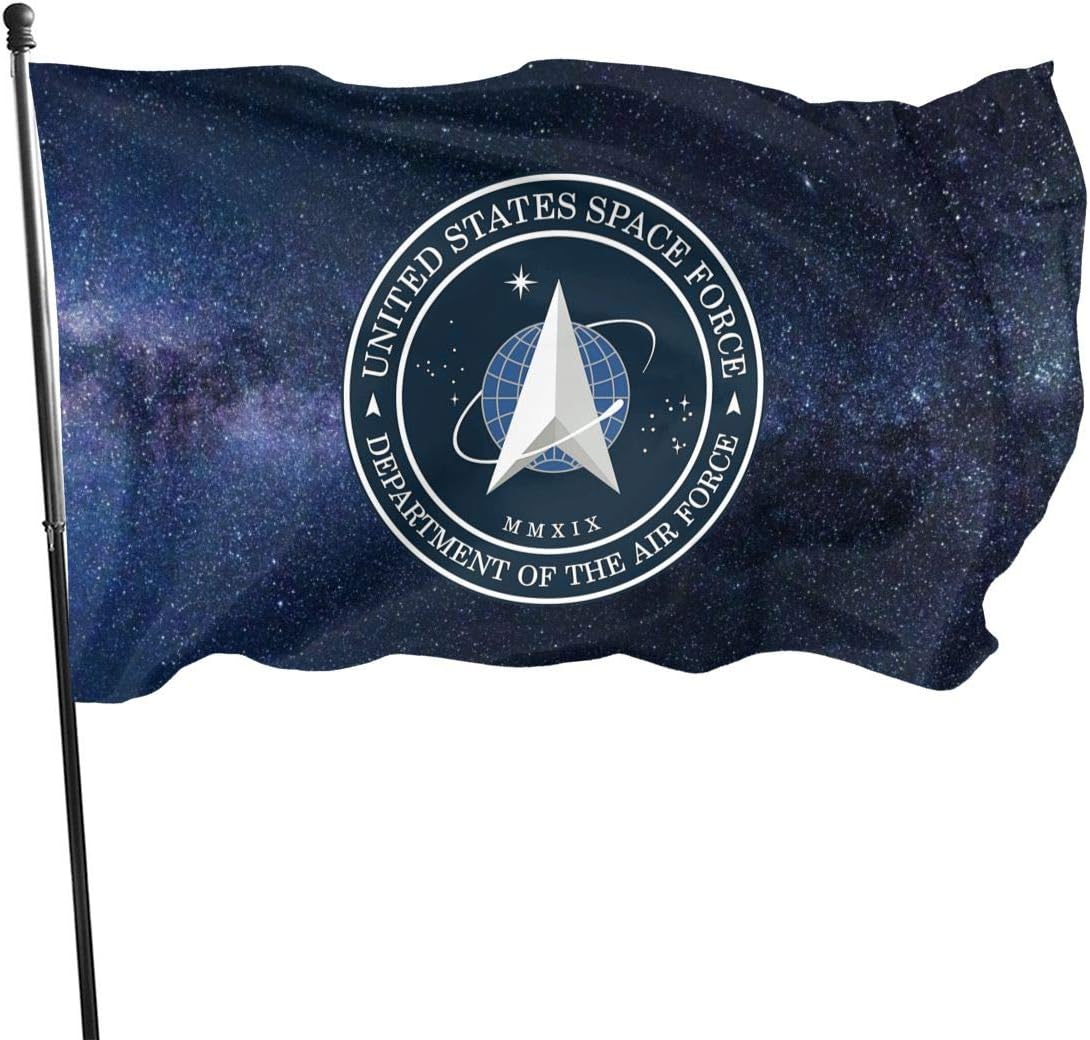 Amazon.com : United States Space Force 3x5 Feet Banner Flag, Starry Sky ...
