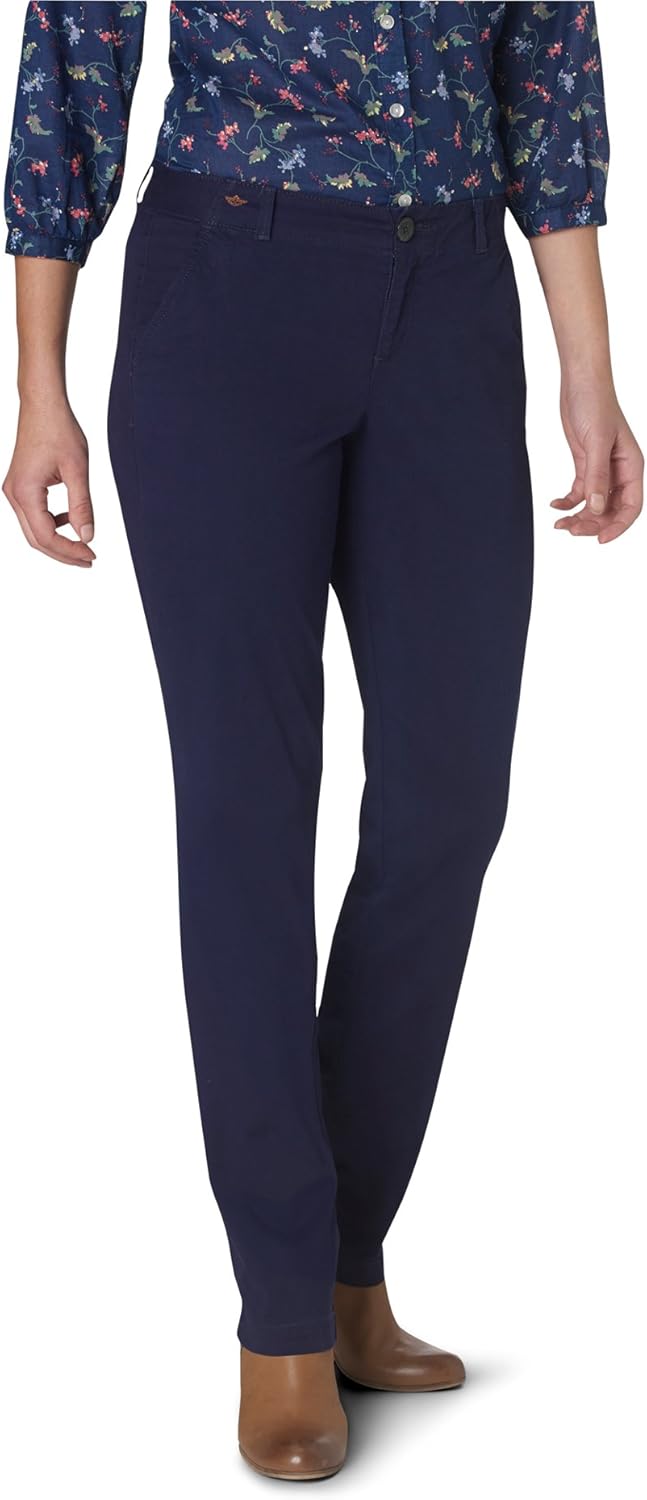Dockers - Pantalones,26260, para Mujer, Old Sea Captain Blue, 4/Medium ...