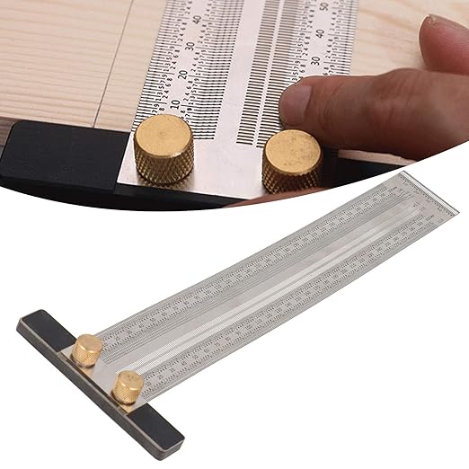 T Square Ruler, T-Type Ruler T-Rule Scale Ruler, for Craft Woodworking ...