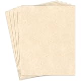 Amazon.com : New Champagne Stationery Parchment Cardstock – Great for ...