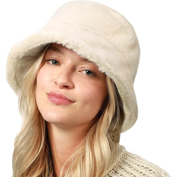 Russian Ushanka Hat For Women Peicees Winter Fur Bucket Hat - Russian ...