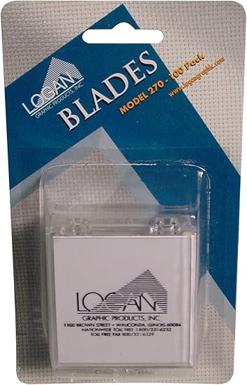 270-100 Logan Mat Cutter Blades - Quantity 100: Amazon.co.uk: Kitchen ...