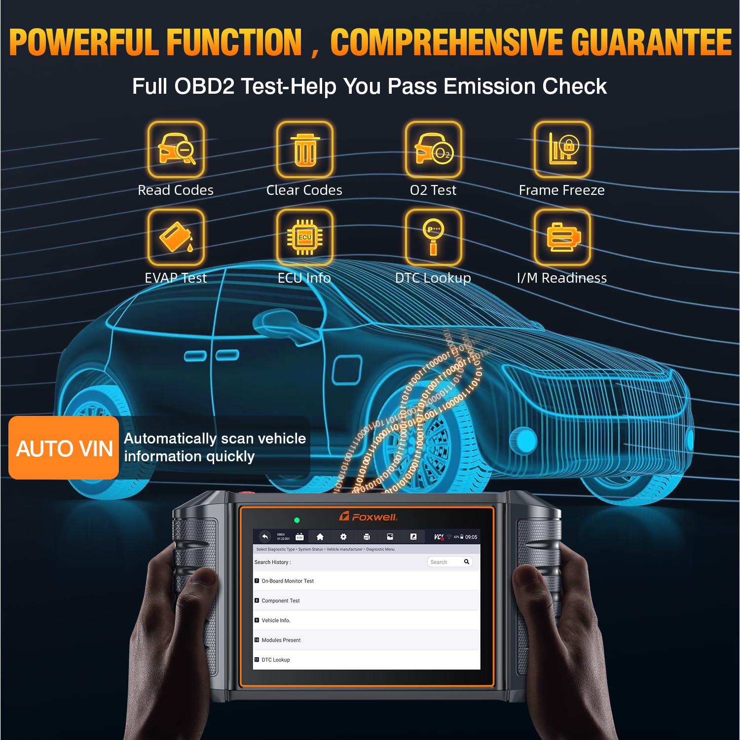 Mua NT726 All System OBD2 Scanner Tablet, 12+ Reset Service for All ...