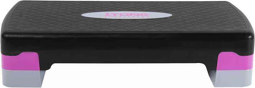 Tone Fitness Aerobic Step, Pink | Exercise Step Platform, Step ...