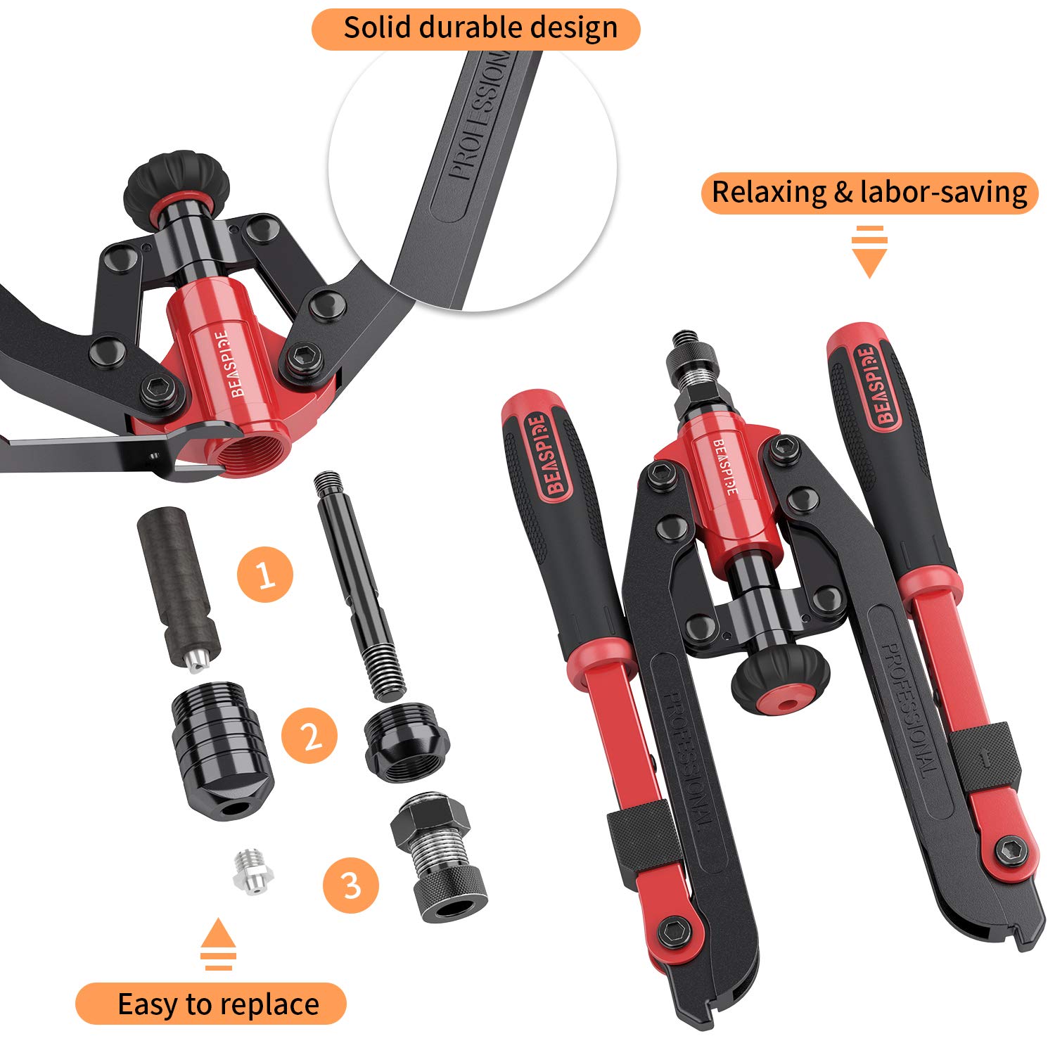 Mua Beaspire Rivet Nut Tool Kit, Upgraded Rivnut Tool Kit, Nutsert Tool ...