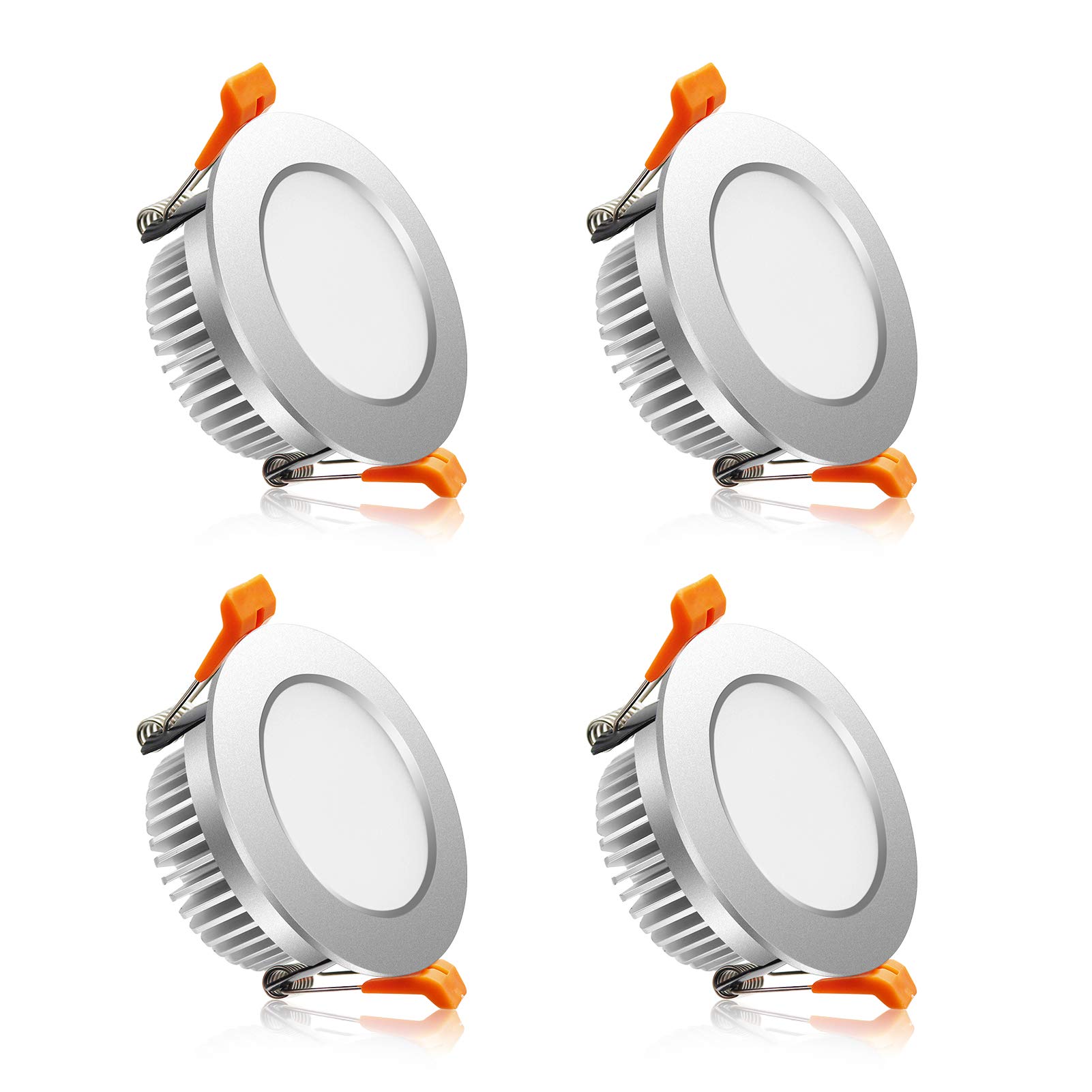 YGS-Tech 2 Inch LED Recessed Lighting, Dimmable Downlight 3W(35W ...