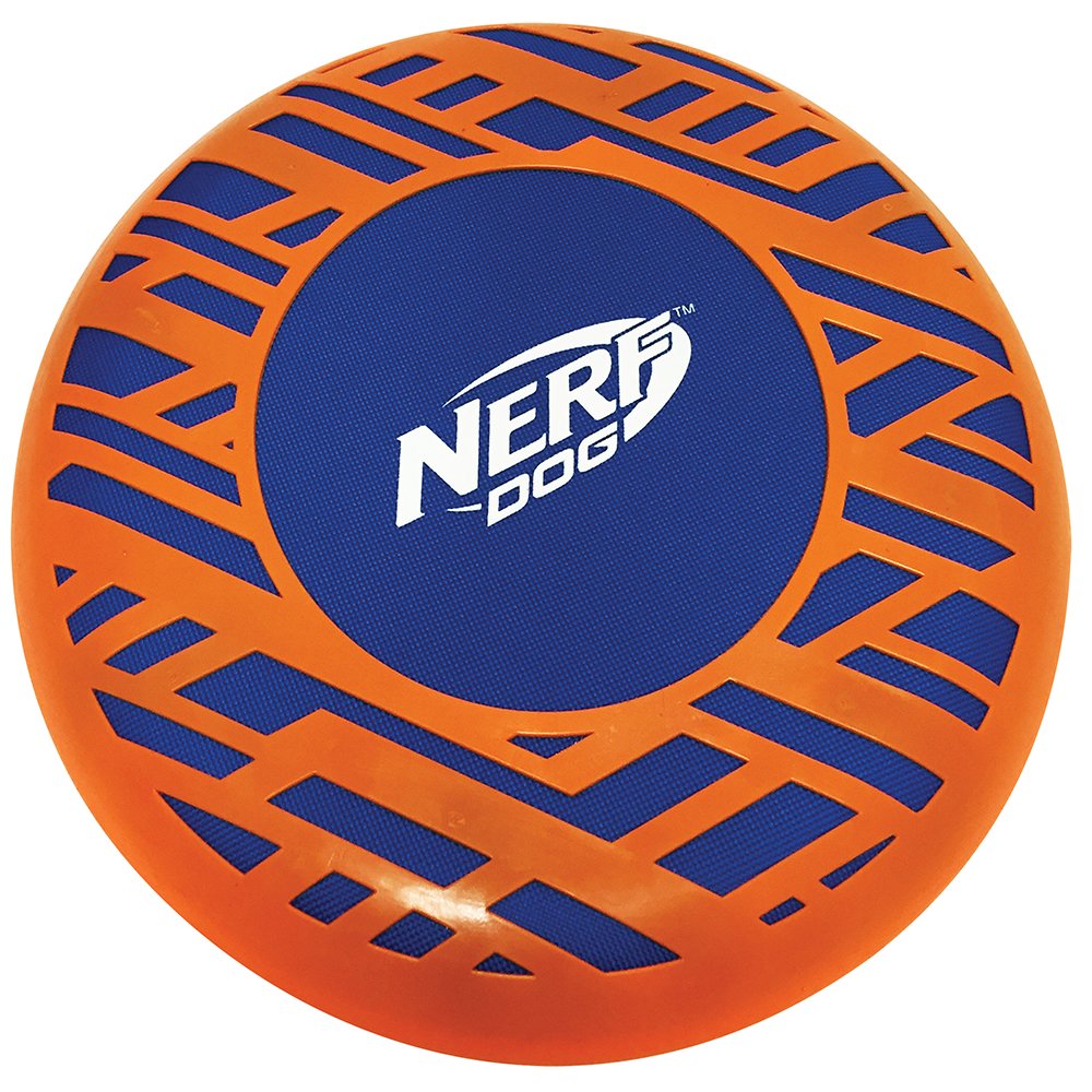 Nerf Dog 10in Force Grip Disc - Blue/Orange: Amazon.in: Pet Supplies